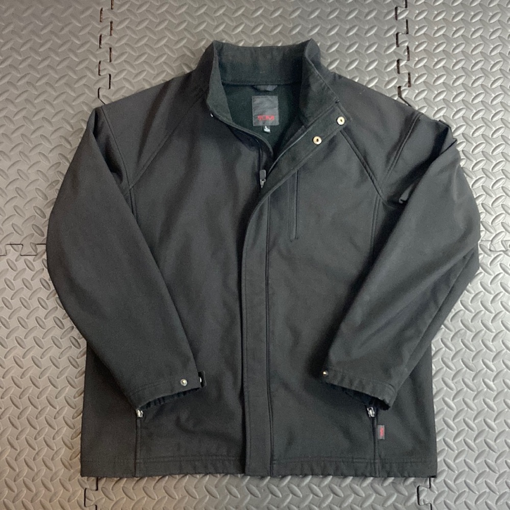 Tumi Metro Softshell Men’s Jacket Coat Fleece Lined S… - Gem